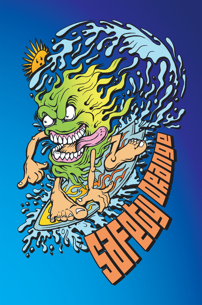 The Surf Monster Collection – Safety Orange